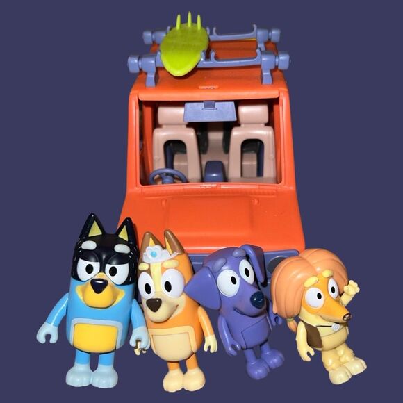 Bluey | Toys | Bluey Figures Howler 4wd Truck Vehicle | Poshmark